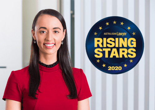 Adelaide Hayes Listed By Australasian Lawyer As Rising Star For 2020