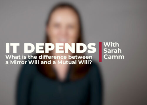 It Depends What Is The Difference Between A Mirror Will And A Mutual