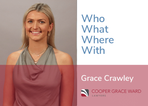 Who, What, Where with Grace Crawley - Cooper Grace Ward
